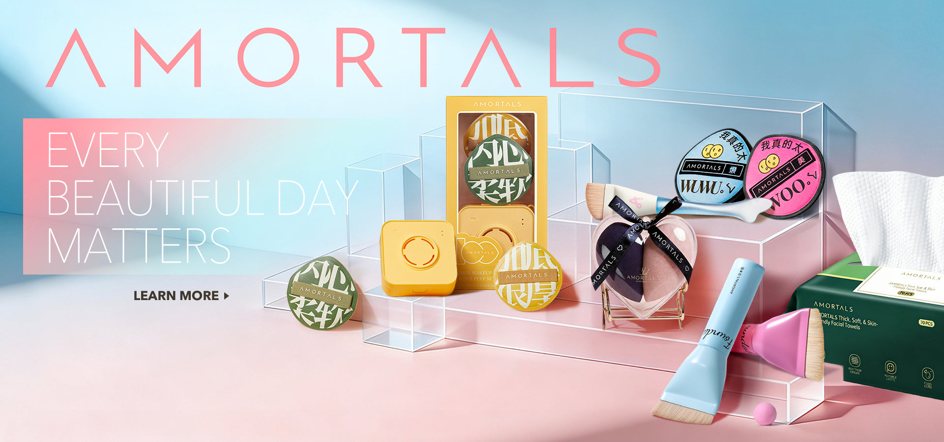 The way to beauty every day – Amortals Make Up Tools